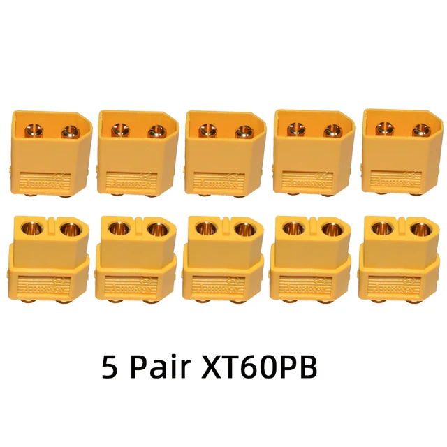 Amass XT60-P Plug XT60PB Connector Male & Female PCB Dedicated for PCB ...