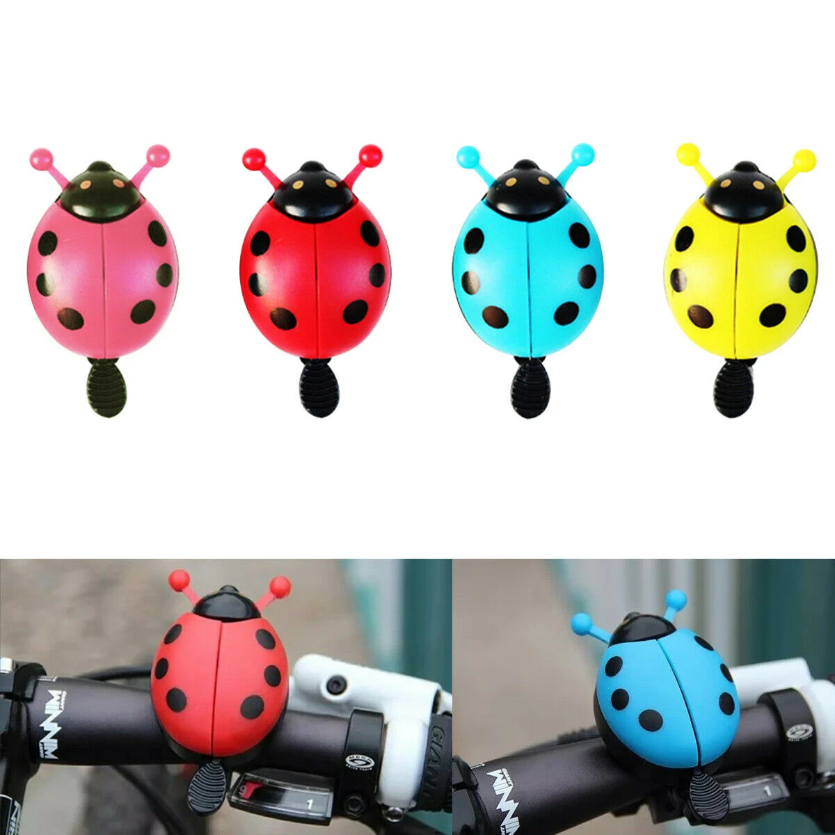 Bicycle Bell Kids Bike Ladybug | Bicycle Accessories Kid Horn - Bicycle Bell Ring - Aliexpress