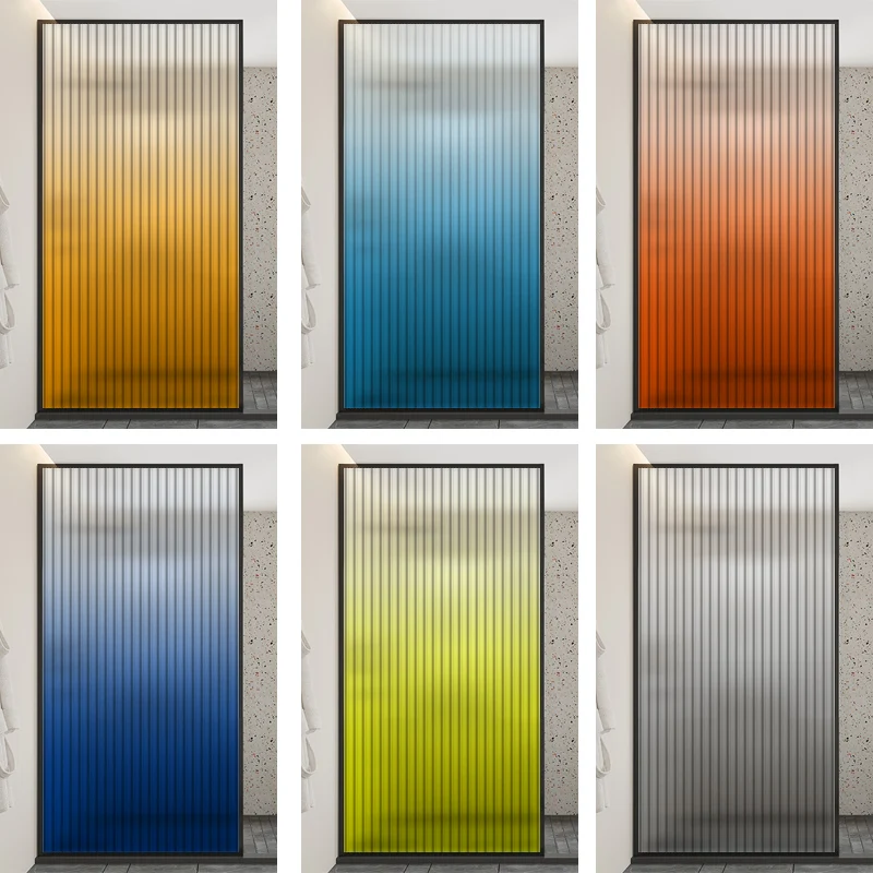 Glass Film Transparent Opaque Bathroom Office Light Proof Color ...