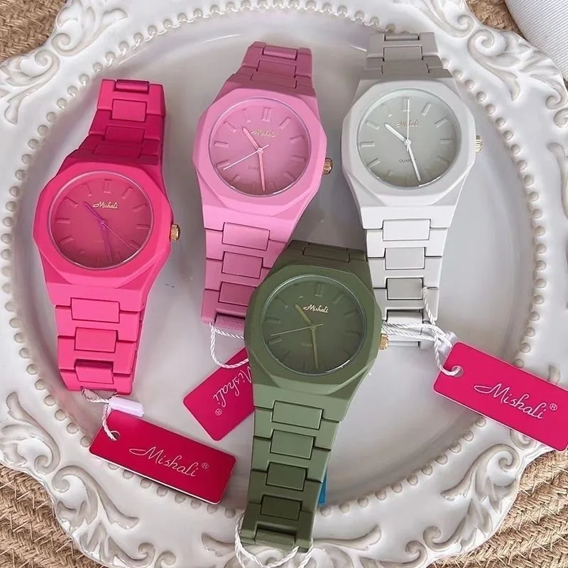 Reloj-de-cuarzo-de-lujo-para-mujer-cron-grafo-Retro-de-acero-inoxidable ...