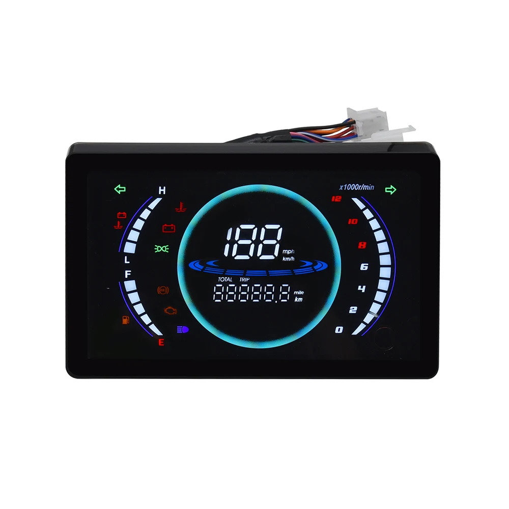 Digital-Speedometer-Assy-With-Motorcycle-Tachometer-RPM-Water ...