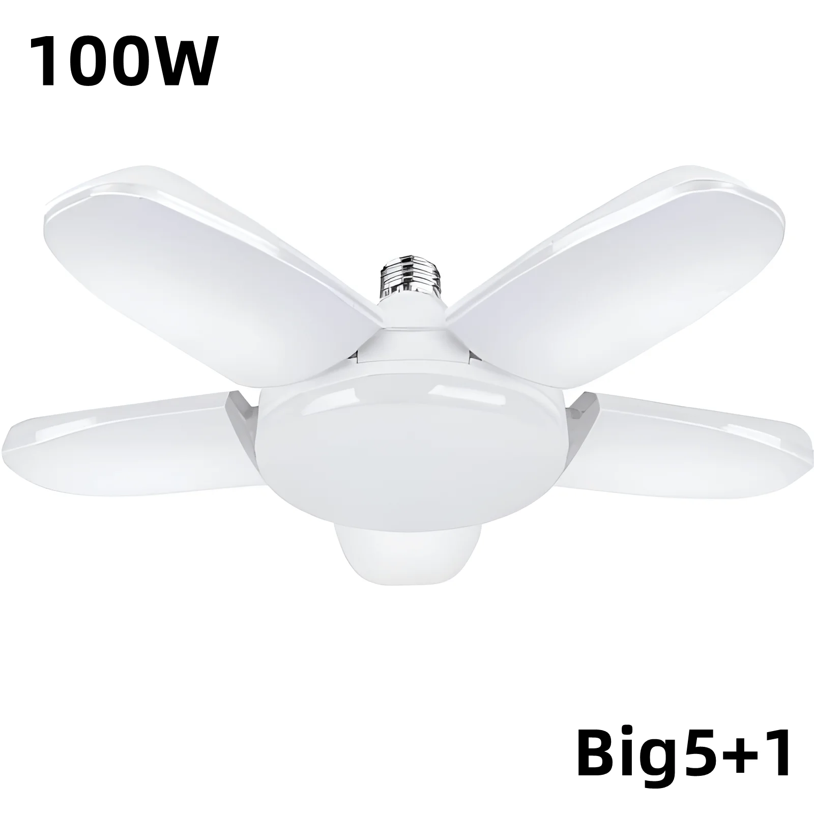 60W100W-E27-LED-Bulb-Fan-Blade-Timing-Lamp-220V-110V-Foldable-Led ...