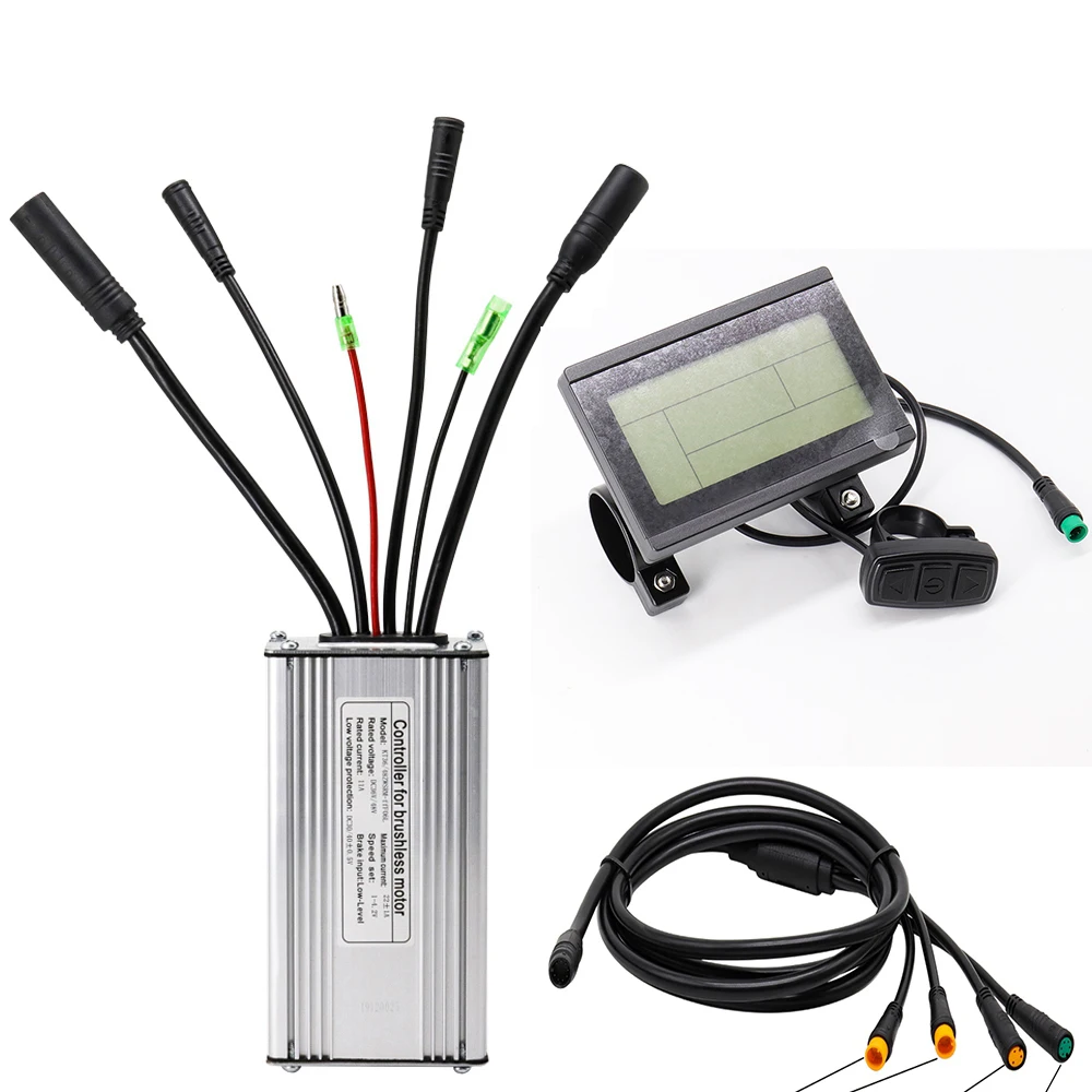 KT-Electric-Bike-Controller-Waterproof-for-36V-48V-350W-500W-Ebike-Hub ...