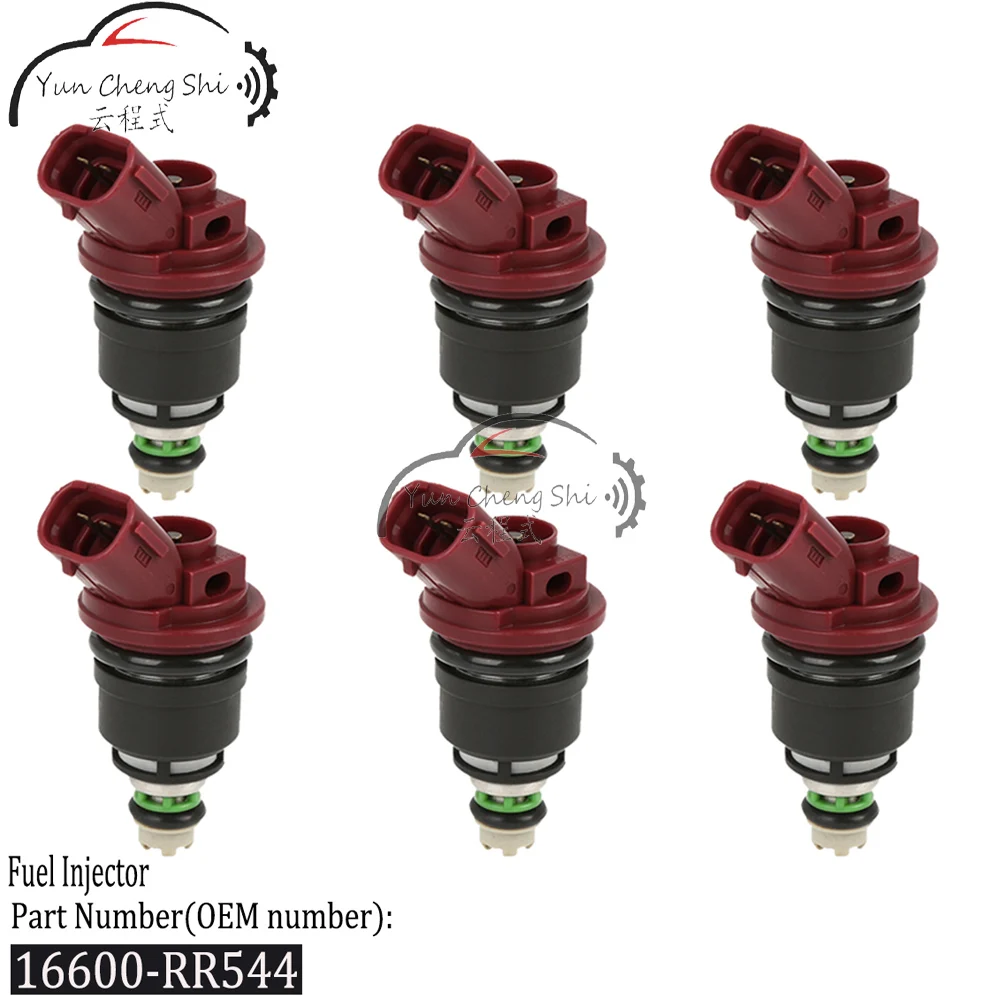 6-pces-injetor-de-combust-vel-16600-rr544-16600rr544-para-nissan-substituir-para-nismo-silvia ...