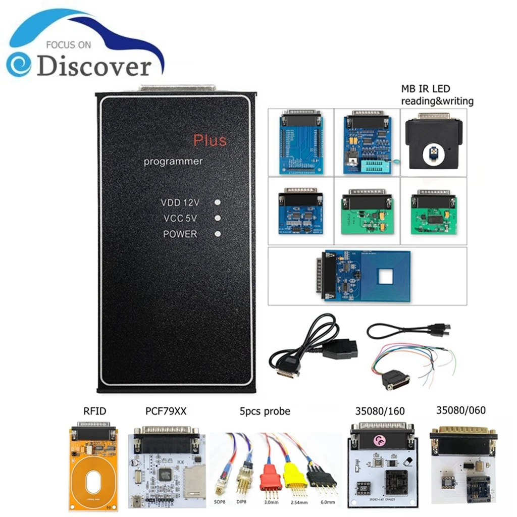 Lastest Iprog Plus V777 Ecu Key Programmer Iprog+ Car Tool Immo Reset ...