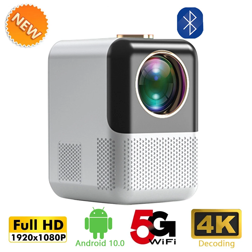 New-WiFi-Bluetooth-Support-1080P-Projector-HD-Movie-Beamer-Android-10 ...