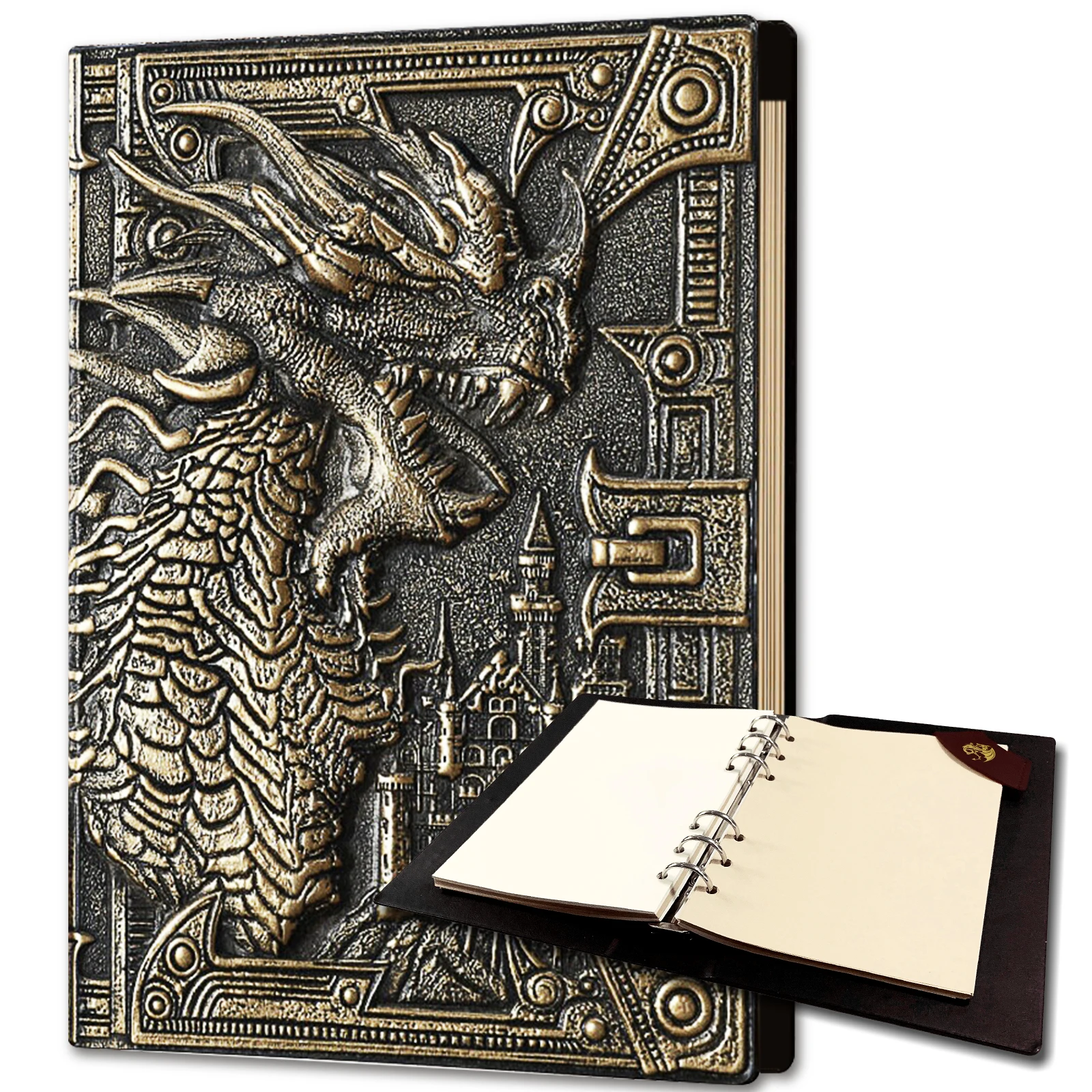 DND-Campaign-Journal-with-3D-Cthulhu-Embossed-Leather-Cover-400-Pages-D ...