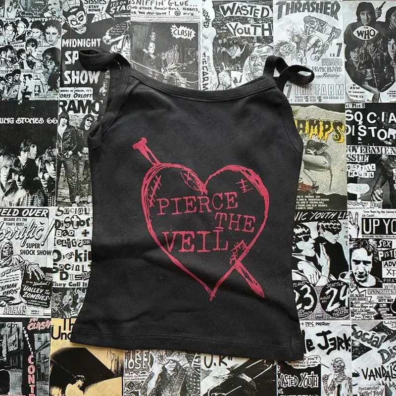 Camisola-com-estampa-gr-fica-estilo-emo-punk-para-mulheres-top-crop ...