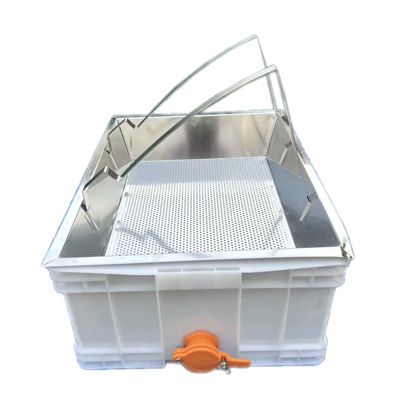 Stainless-Steel-Honeycomb-Uncapping-Tray-with-Food-Grade-Uncapping-Box ...