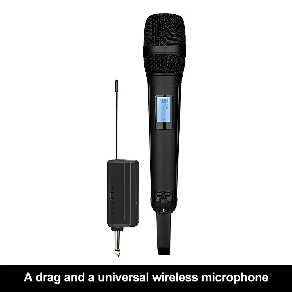 SKM9000-Professional-Wireless-Microphone-Universal-One-Drag-Two ...
