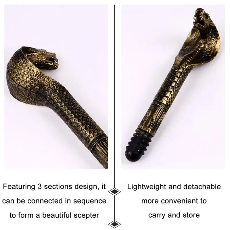 Egyptian Snake Staff