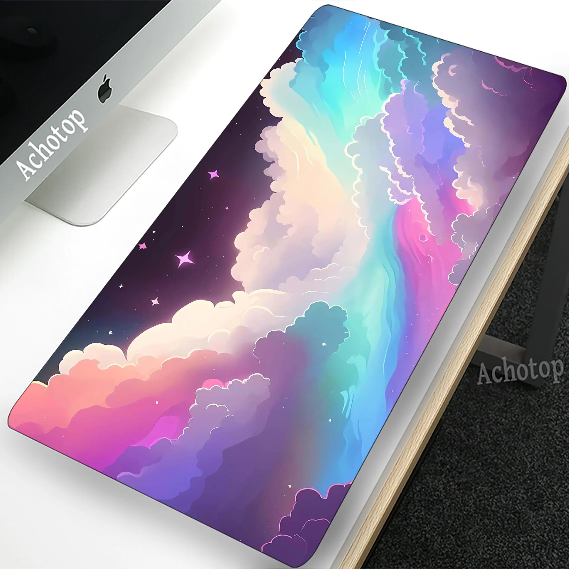 Cloud-Art-Mouse-Pad-Notebook-Office-Accessories-Keyboard-Gaming-Pink ...