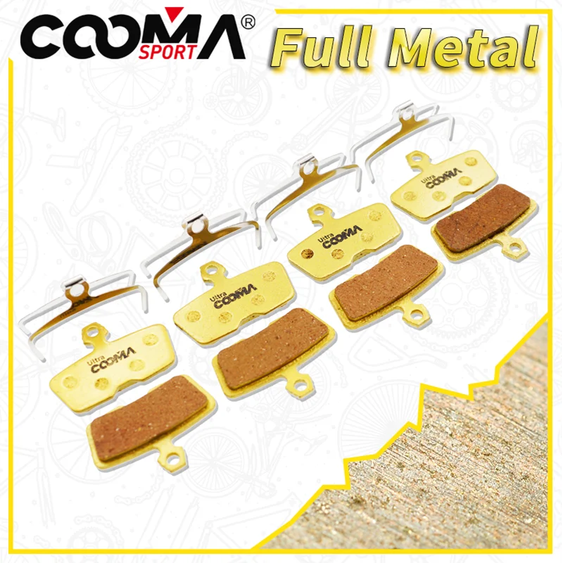 4 Pairs, Bicycle Disc Brake Pads for SRAM MTB CODE R, Guide RE Calipers ...