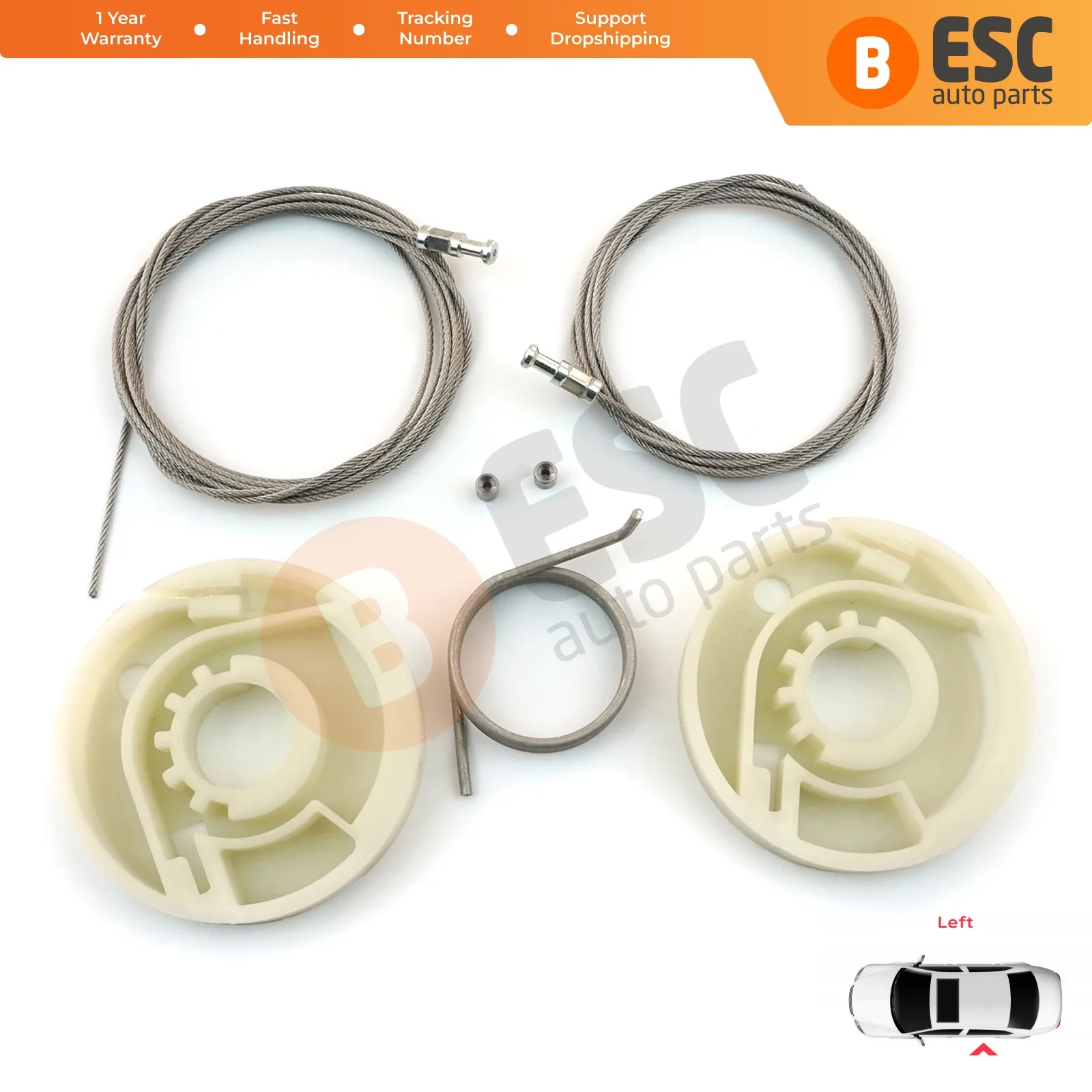 EDP227-Left-Side-Rear-Electrical-Slider-Sliding-Door-Guide-Rail-Repair ...