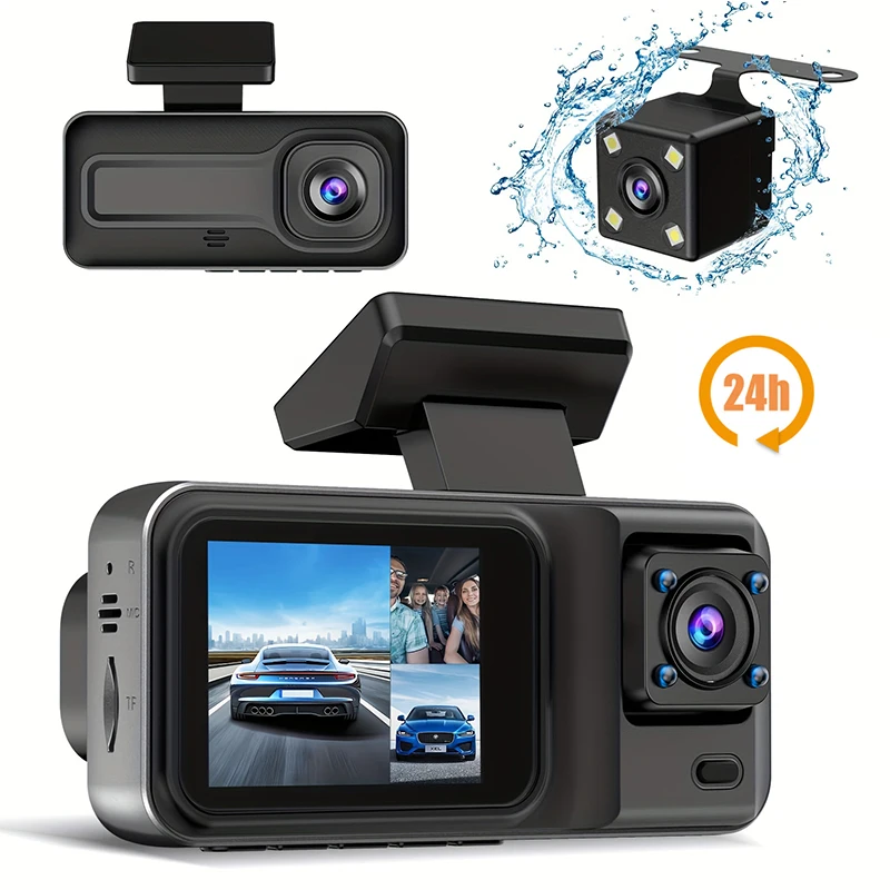 Dash-Cam-a-3-canali-per-fotocamera-per-auto-Black-Box-1080P ...