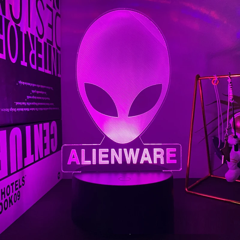 Alienware Logo Purple