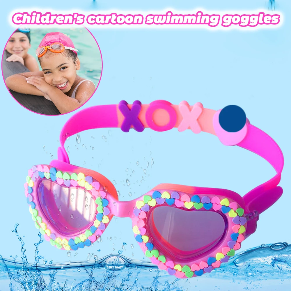 Cartoon-Kids-Swimming-Goggles-Anti-Fog-Anti-Leakage-Protection-Soft ...