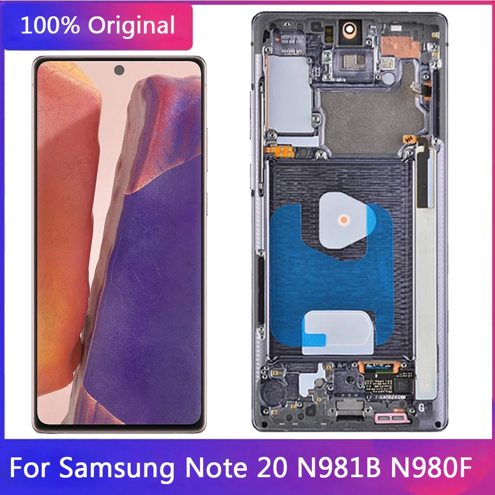 For-Samsung-Galaxy-Note-20-LCD-Screen-Display-AMOLED-With-Frame-6-7 ...