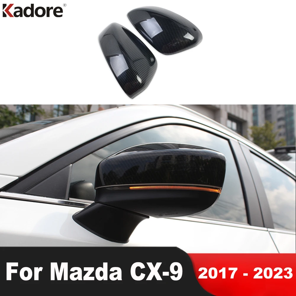 For Mazda CX9 CX-9 2017 2018 2019 2020 2021 2022 2023 Carbon Rearview ...