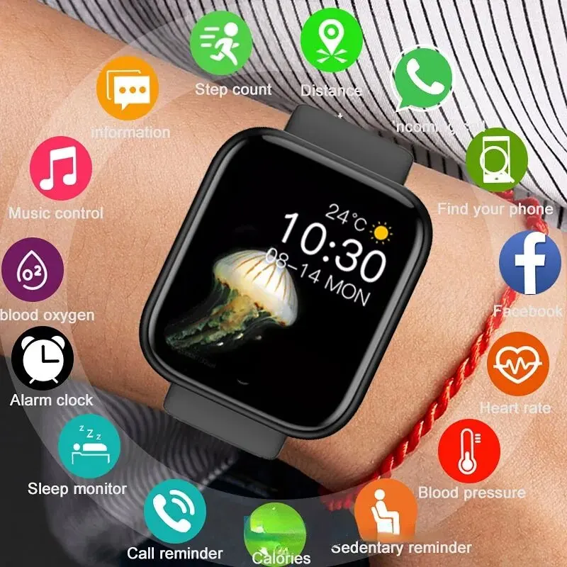 Y68-Smart-Watch-Men-Women-Heart-Rate-Blood-Pressure-Monitor-Fitness ...