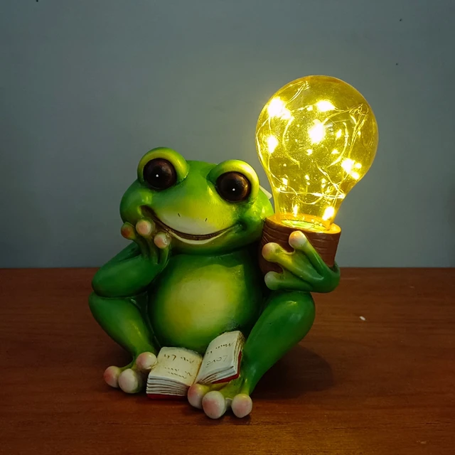 Sterling Frog Lamp