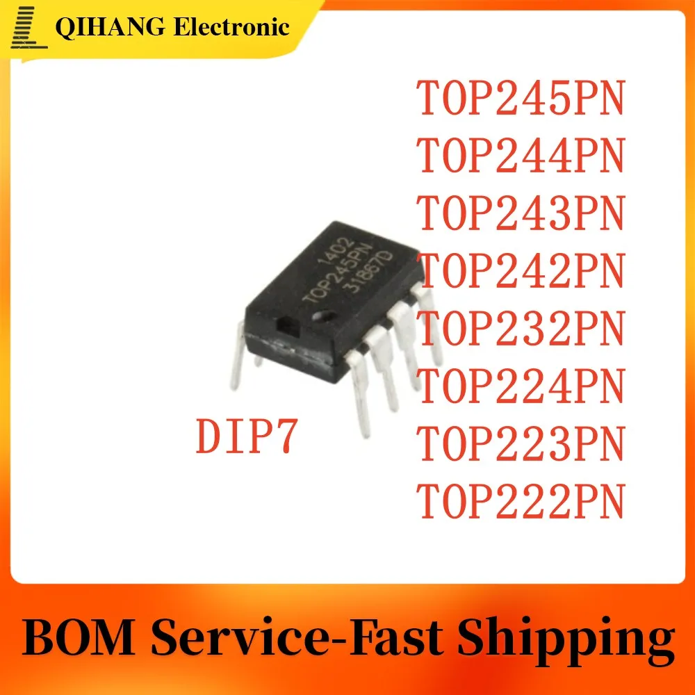 10PCS TOP245PN TOP244PN TOP243PN TOP242PN TOP232PN TOP224PN TOP223PN ...