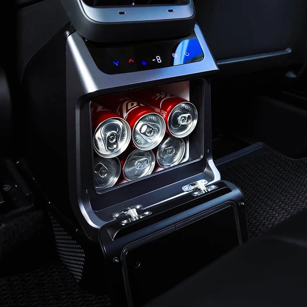 4.6L Car Refrigerator For Tesla Model Y 2021 2022 Rear Sear Middle ...