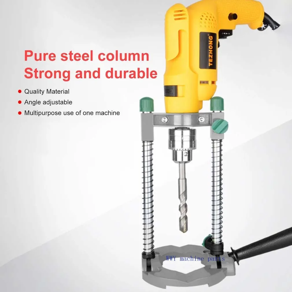 Electric-Pipe-Hand-Drill-Drilling-Guide-Holder-Stand-with-Adjustable ...