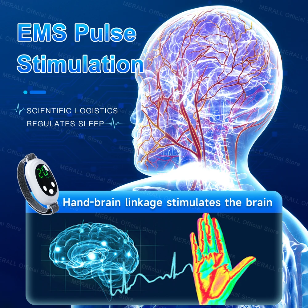 Microcurrent-Sleep-Aid-Device-Relaxation-Treatment-Insomnia-Relieve ...