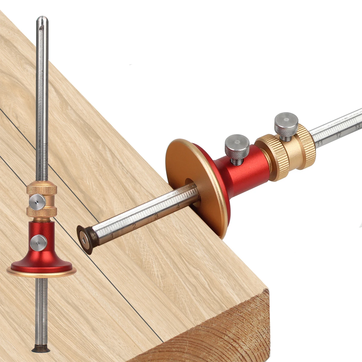 Wheel-Marking-Gauge-Fine-tuning-Woodworking-Marking-Scriber-Kit-Solid ...