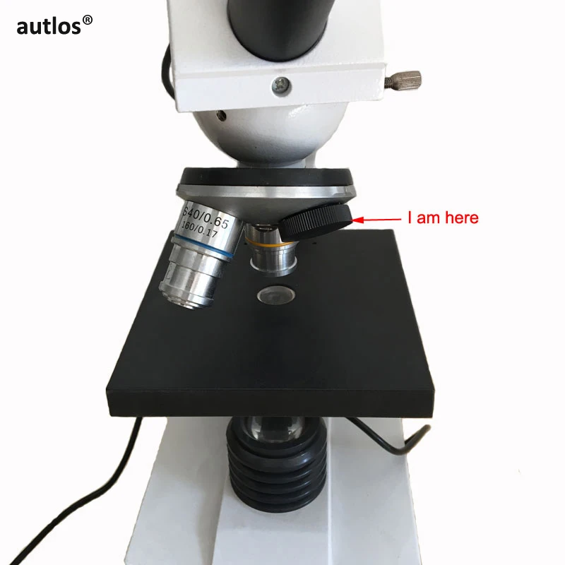 RMS-Screw-Cap-Plastic-Black-Microscope-Objective-Lens-Cover-Microscope ...