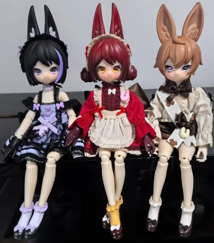 Ufdoll-Tea-Drink-Series-Movable-Bjd-6-Points-Dress-Up-Dolls-Kawaii ...