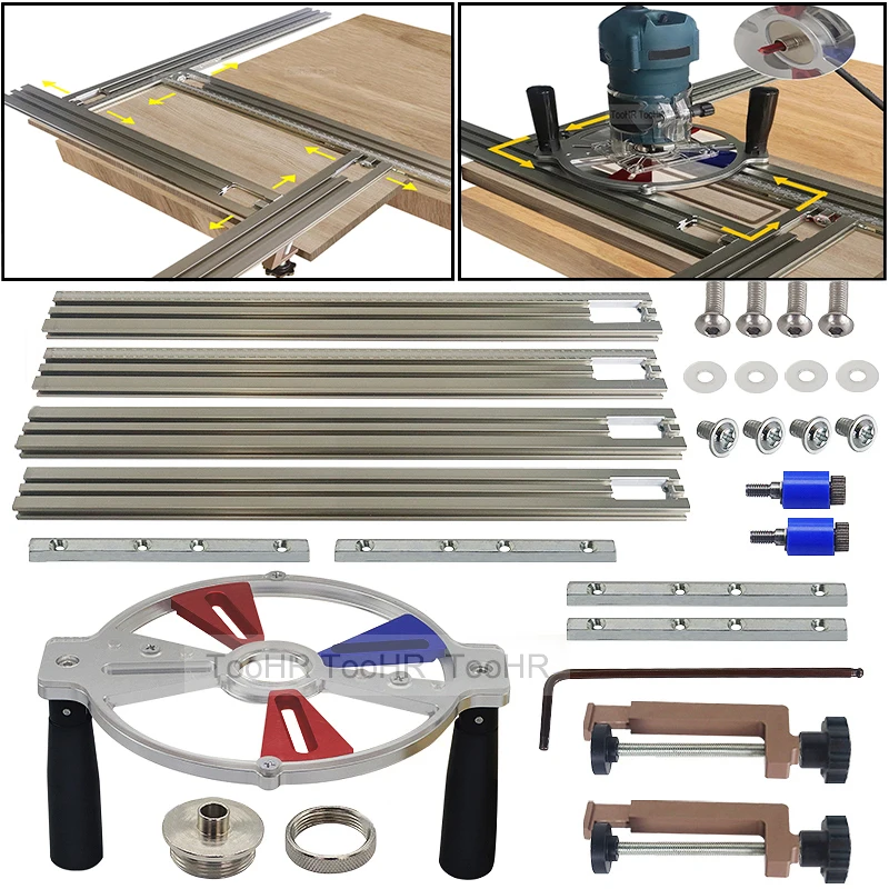 Adjustable-Routing-Jig-Frame-System-Trimming-Machine-Milling-Groove ...