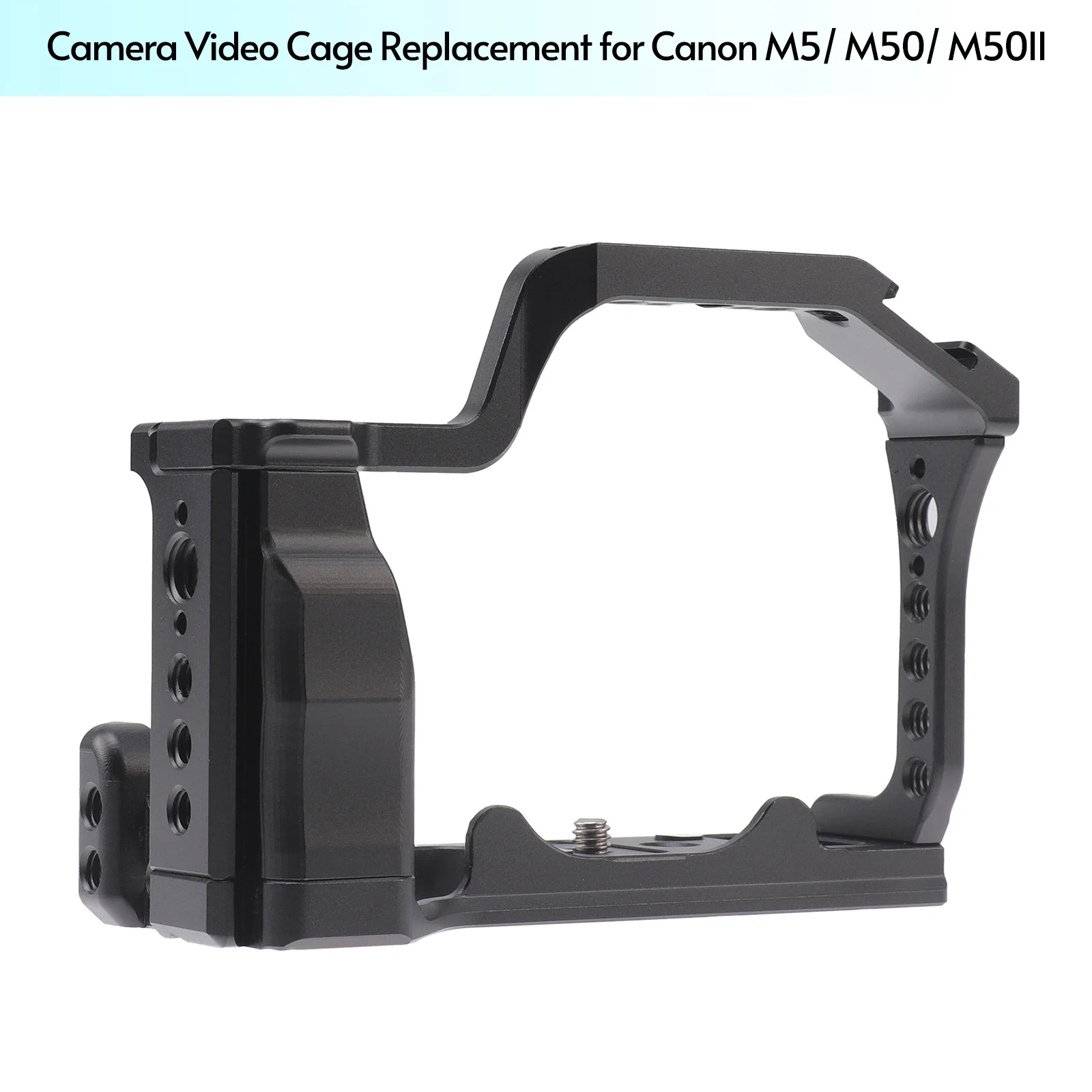 Aluminum-Alloy-Camera-Cage-Video-Cage-Replacement-for-Canon-M5-M50 ...