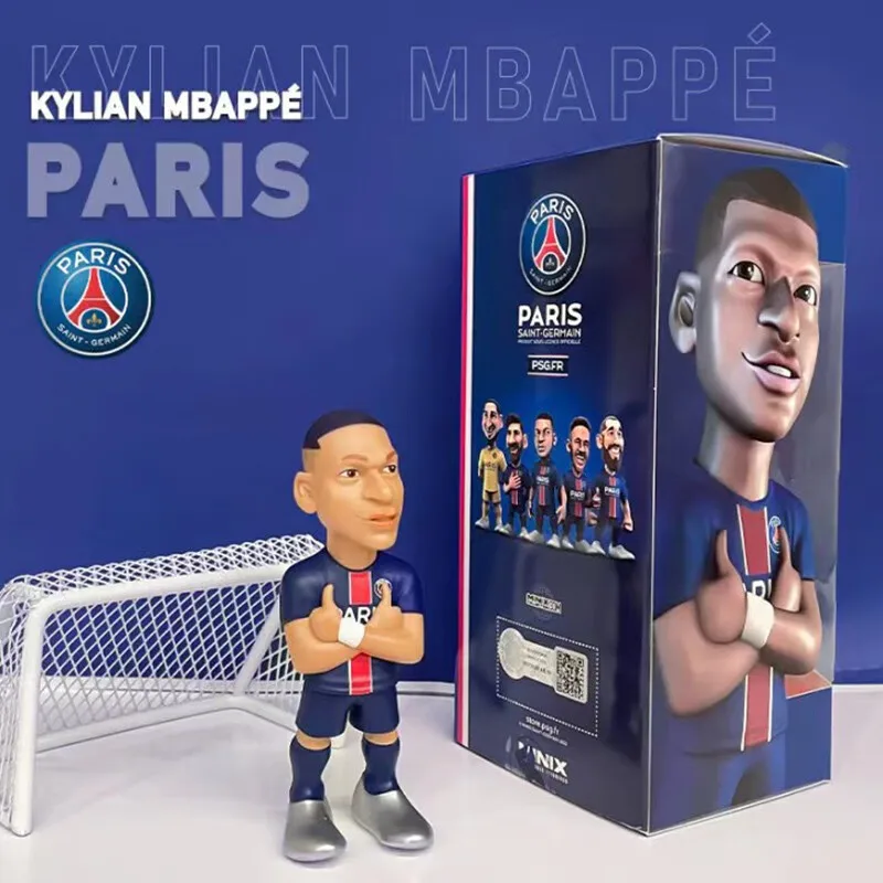Minix Mbappé figura coleccionable de la estrella del fútbol, Club ...