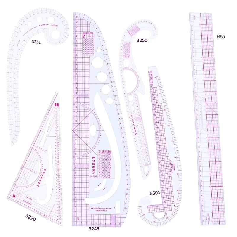 French-Curve-Sewing-Ruler-Sewing-Machine-Ruler-Cutting-Ruler-Clothing ...