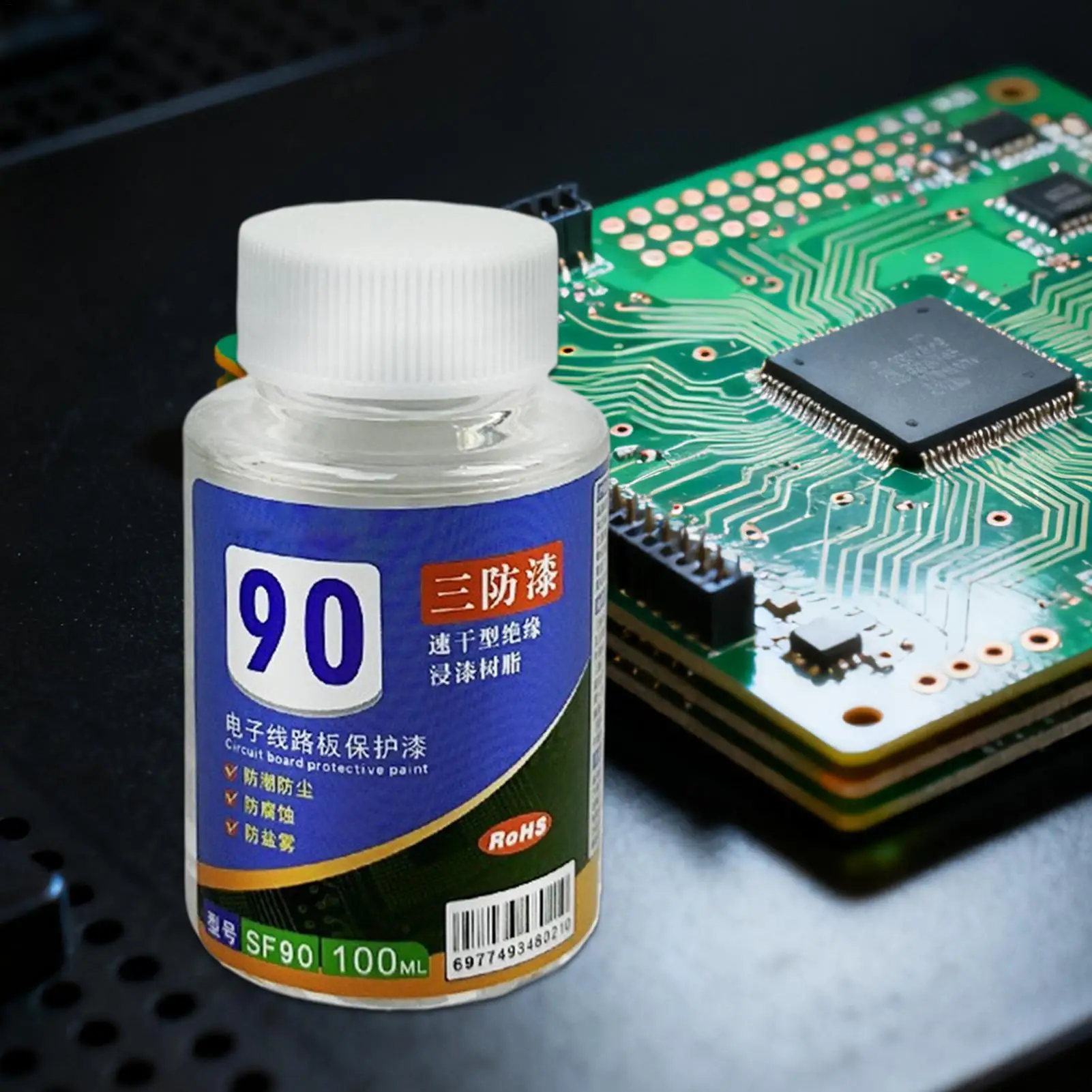 100ml Clear Conformal Coating Moisture Proof PCB Circuit Board ...