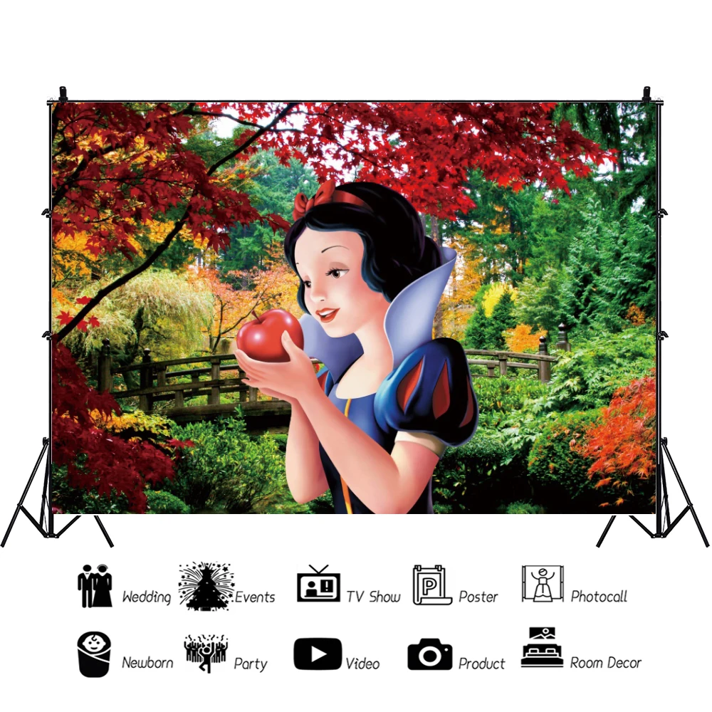 Disney-Princess-Animation-Snow-White-Photography-Background-Kids ...