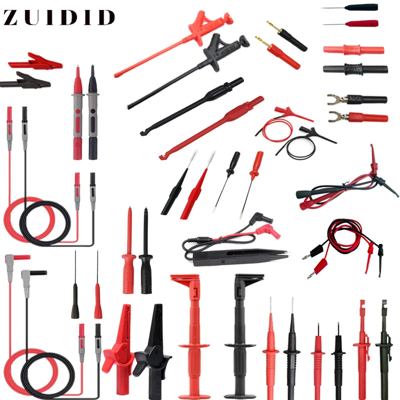 Selected High Quality Multimeter Test Leads Cable Probe Set IC Test ...