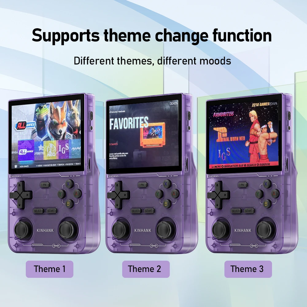 K36 Dual Joystick Portable Handheld Retro Game Console 3.5 Inch 40 ...