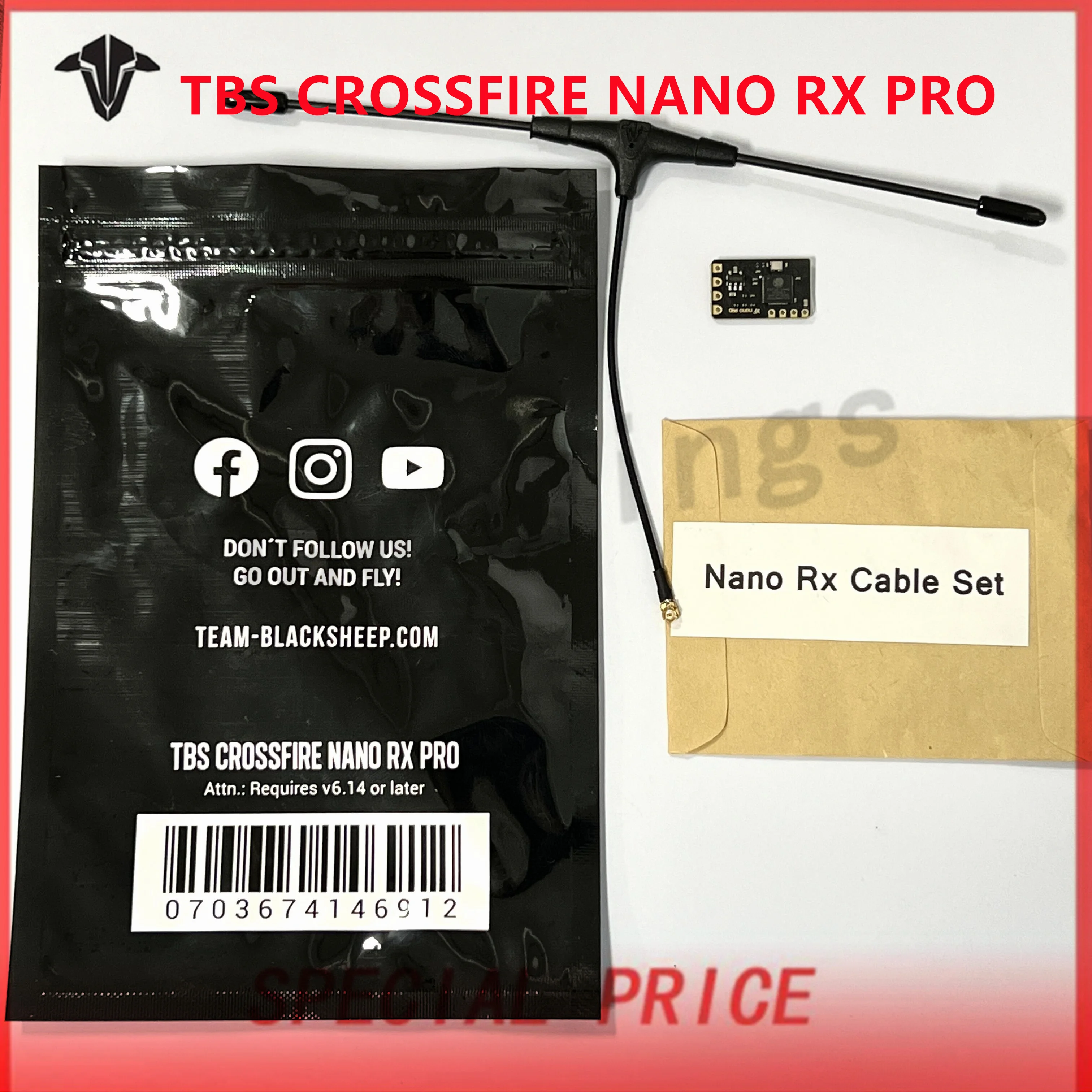 Original-TBS-CROSSFIRE-NANO-RX-PRO-SE-RECEIVER-500mW-Power-915-868Mhz ...