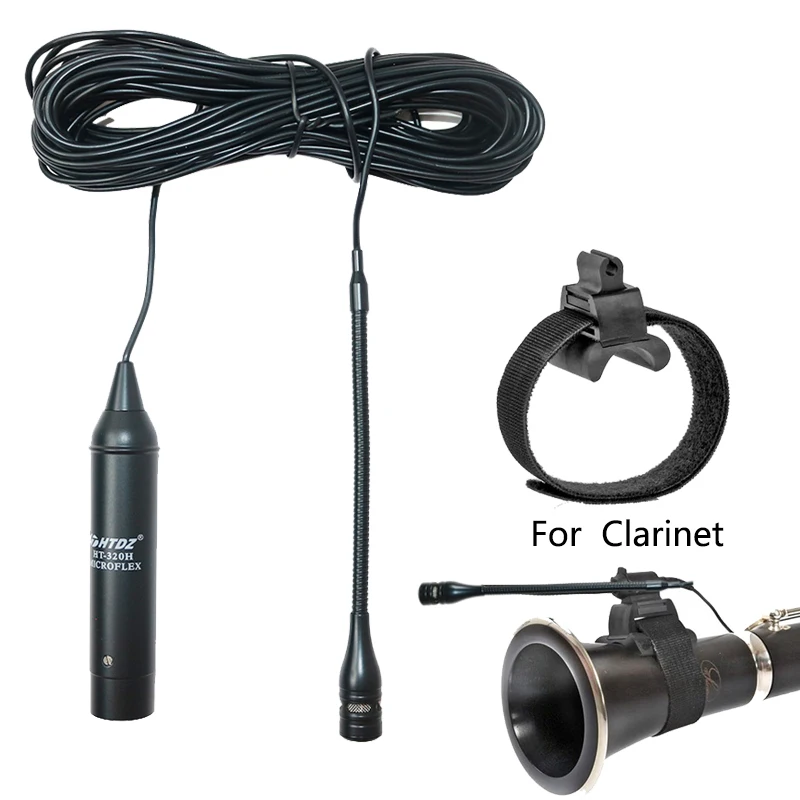 Flute-and-Clarinet-Clip-On-Musical-Instrument-Microphone-Cardioid ...