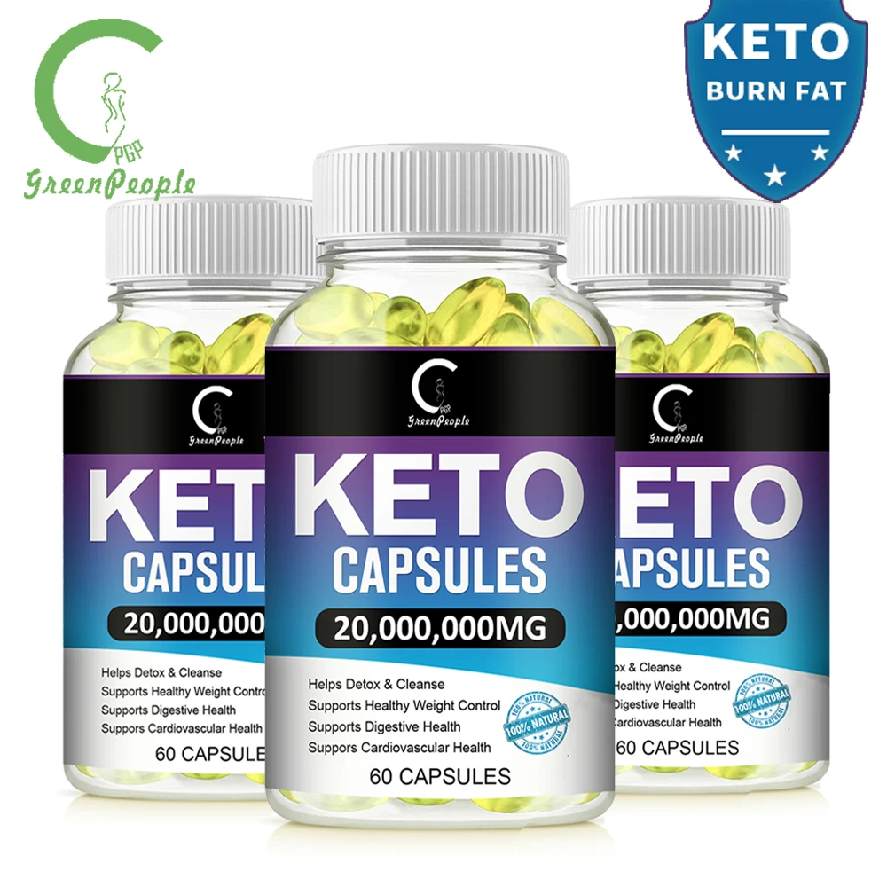 GPGP-Greenpeople-BHB-Ketogenic-Fat-Burning-Capsule-Malic-Acid-Burning ...