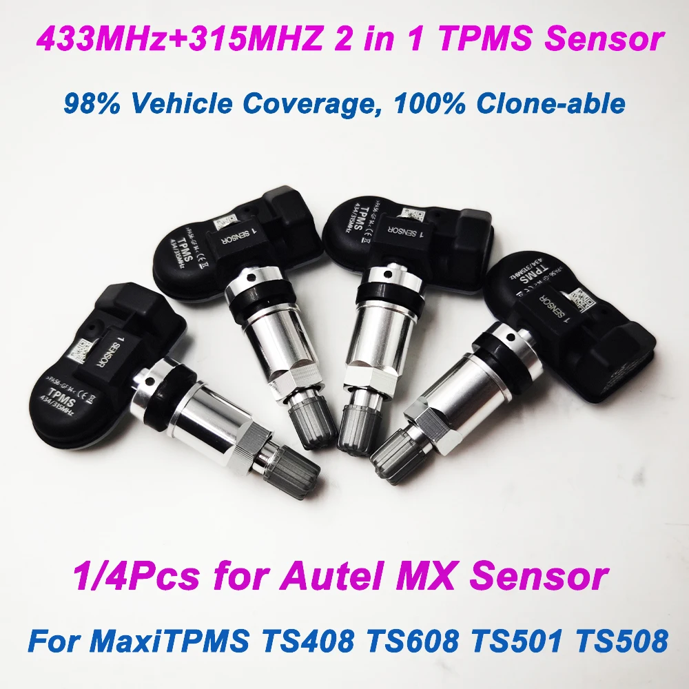 New-for-Autel-2-in-1-MX-Sensor-433MHz-315MHZ-TPMS-Sensor-For-TS501 ...