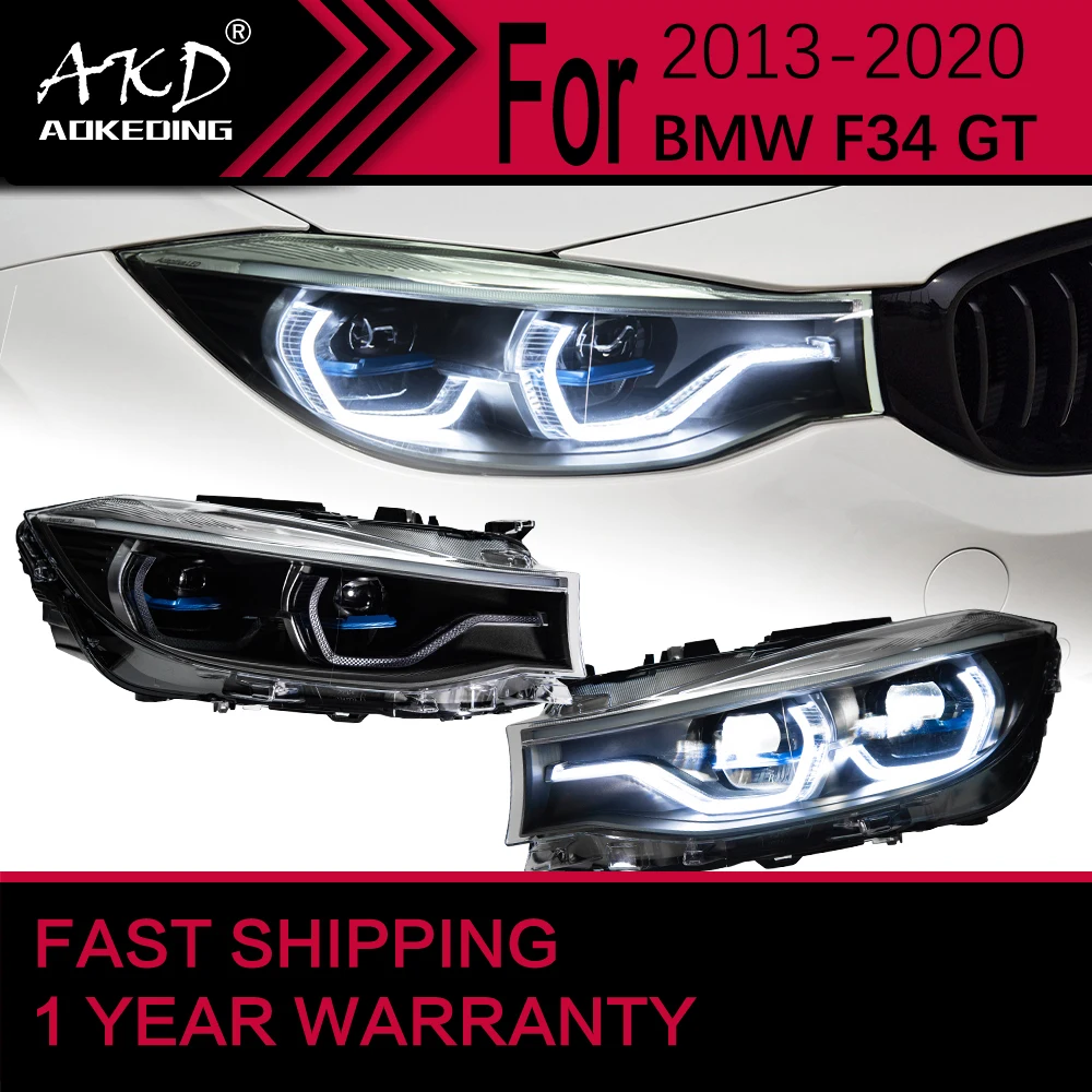 Car-Lights-for-BMW-F34-3-series-GT-LED-Headlight-2013-2020-320GT-330GT ...