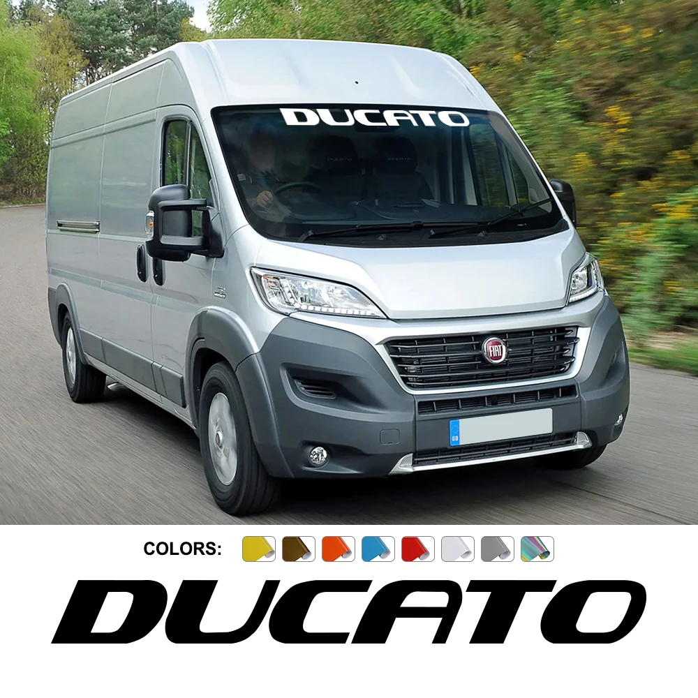 Car-Windshield-Stickers-For-Fiat-Ducato-Maxi-8-35-Van-Camper-Front ...