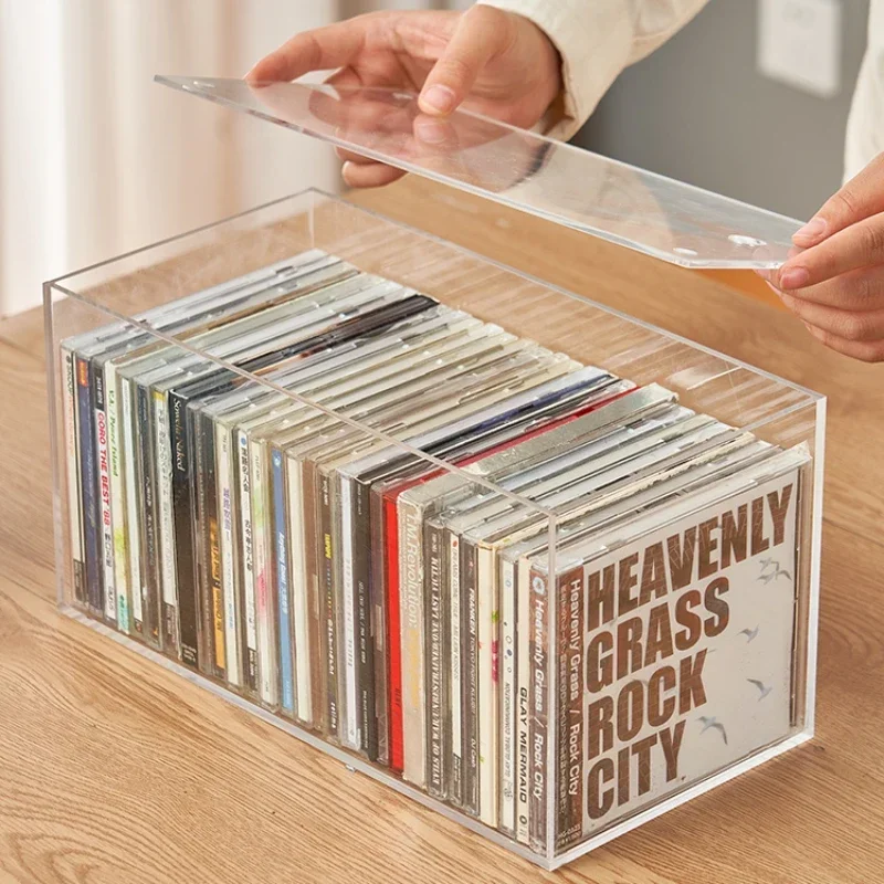 Spacious-Transparent-Acrylic-Storage-Box-for-Home-Plastic-DVD-CD ...