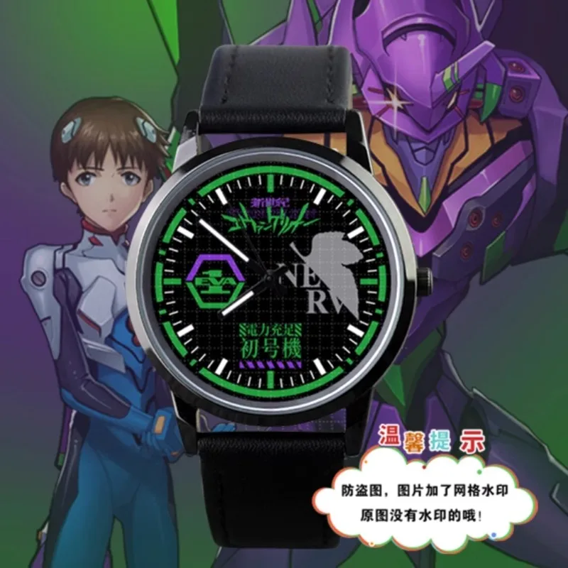 Neon-Genesis-Evangelion-Rel-gio-De-Quartzo-Prova-D-gua-Perif-ricos ...