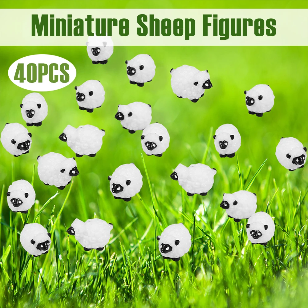 Miniature-Sheep-Figures-Resin-Realistic-Mini-Animals-Model-DIY-Sheep ...