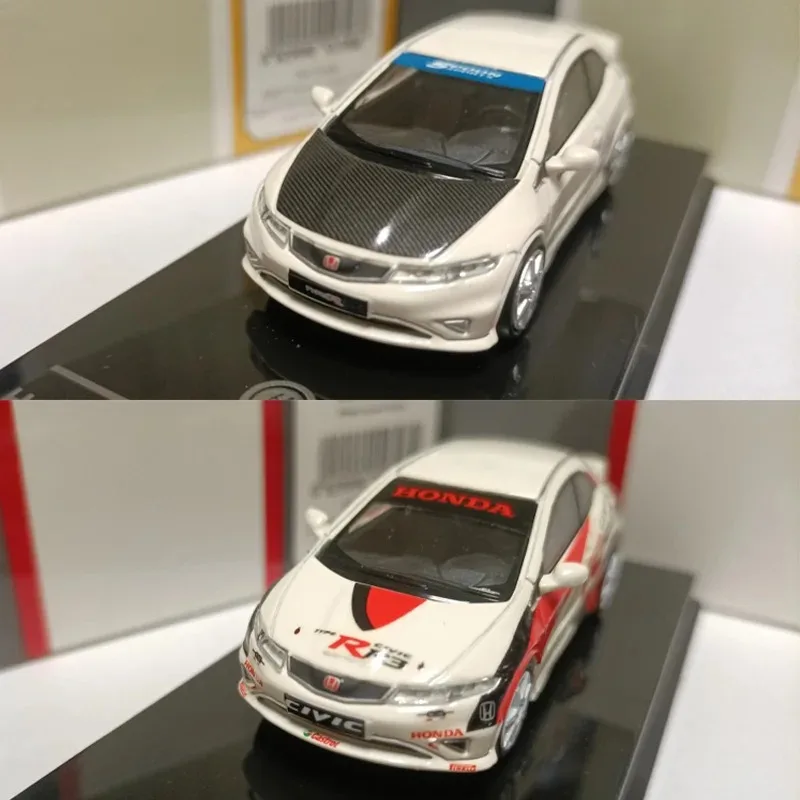 Diecast-1-64-Scale-Honda-Civic-FN2-2007-Racing-Delicacy-Alloy-Car-Model ...